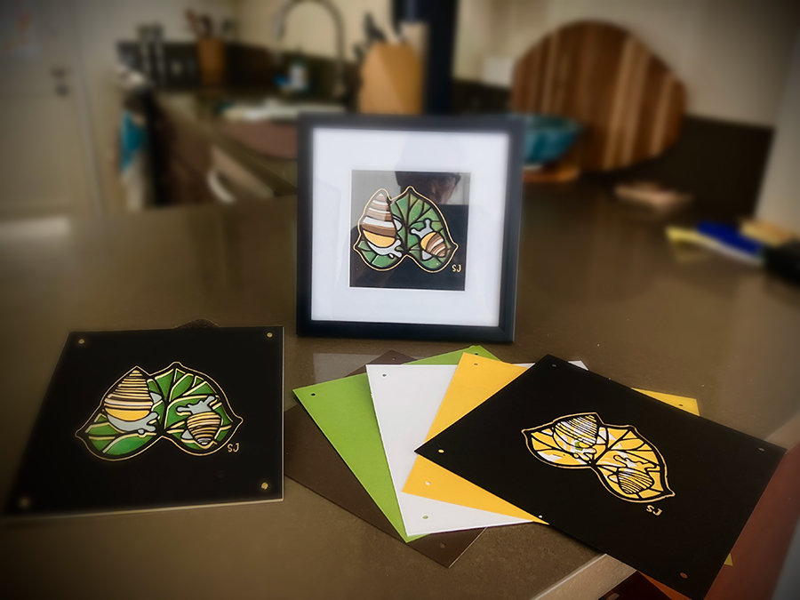 Layers of Life Art by Stephanie Joe